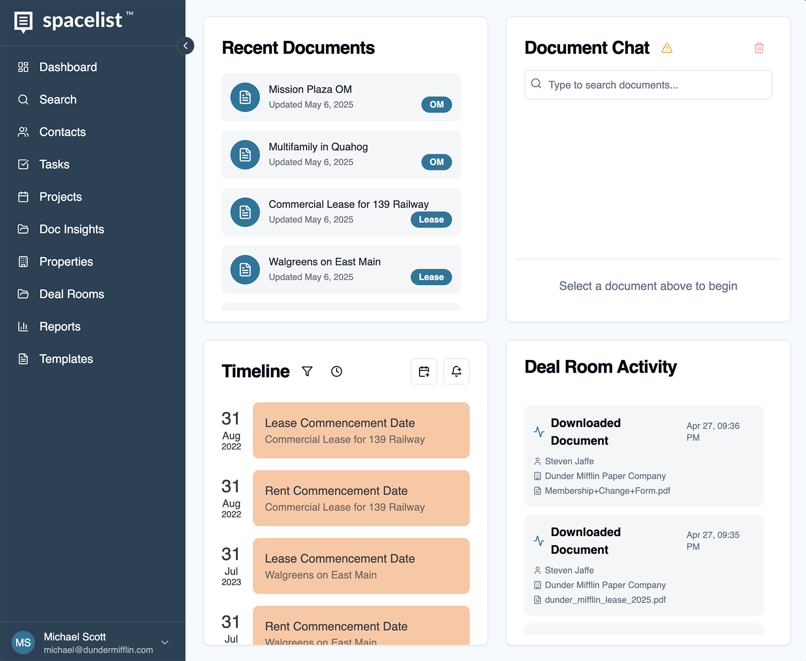 Spacelist CRE Operating System - AI-Powered Commercial Real Estate ...